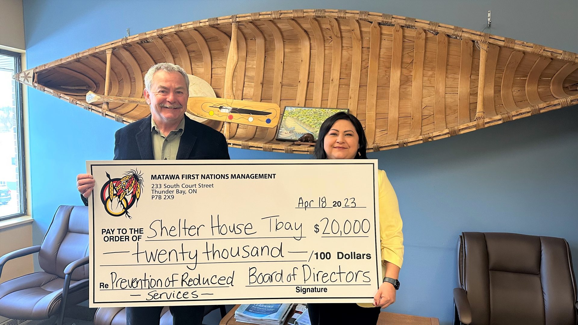 MATAWA FIRST NATIONS MANAGEMENT MAKE A SECOND $20K INVESTMENT IN ...