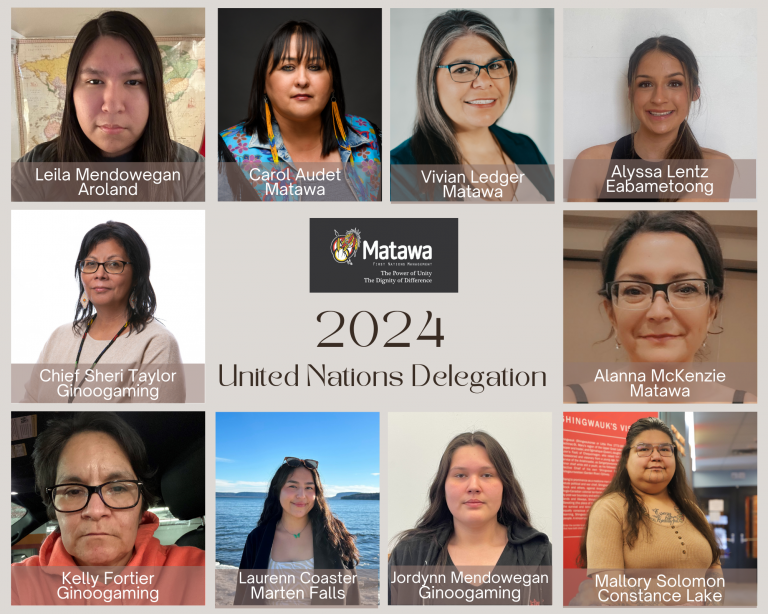 MATAWA YOUTH DELEGATION RETURNS FROM INAUGURAL PARTICIPATION AT THE ...