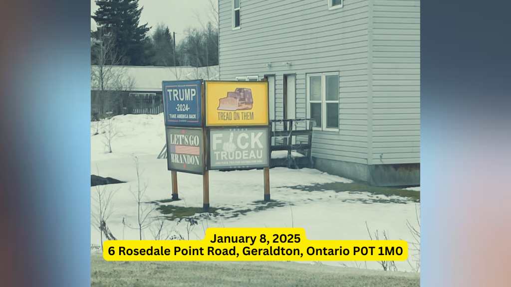 MATAWA CHIEFS COUNCIL CALL FOR REMOVAL OF PRIVATE-PROPERTY SIGN ...