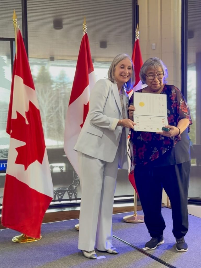 AROLAND FIRST NATION ELDER NORA ATLOOKAN AWARDED KING CHARLES III ...