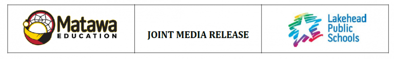 MATAWA FIRST NATION EDUCATION AUTHORITY AND LAKEHEAD PUBLIC SCHOOLS ...